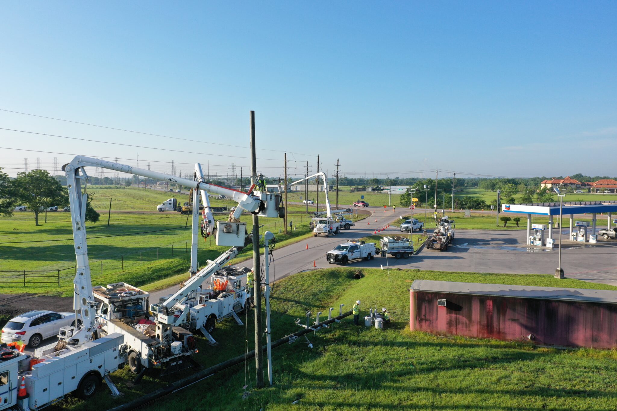 Our Services - North Houston Pole Line